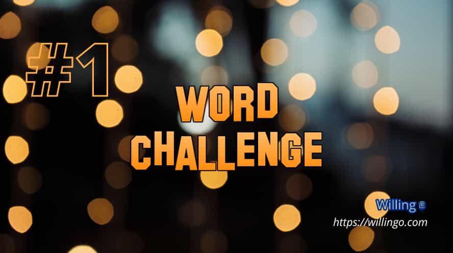 UK - US Word Challenge #1 | WILLINGO